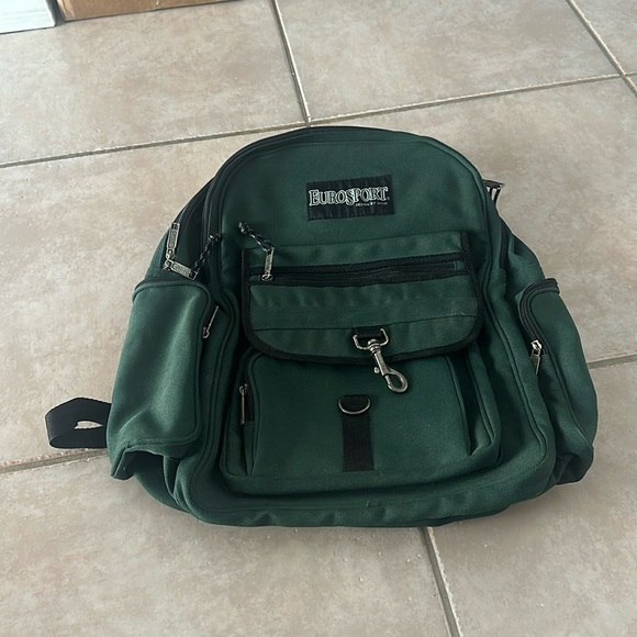 EUROSPORT | Bags | Eurosport Hyuk Backpack Dark Green | Poshmark